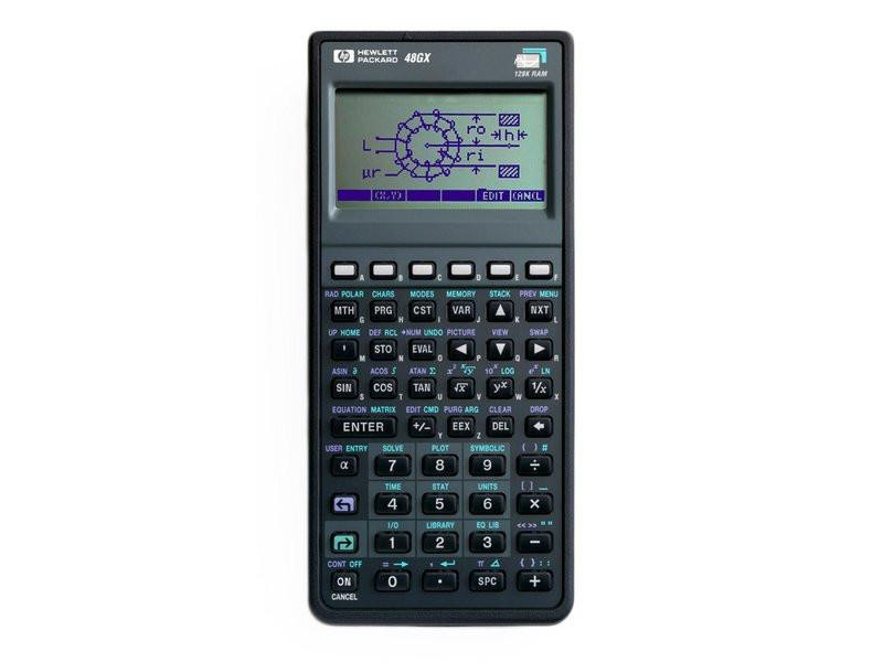 HP 48GX Graphing Calculator – Expandable RPN Scientific Calculator with ...