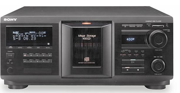 Sony CDP-CE500 5-Disc CD Changer – Multi-Disc CD Player with Jog Dial ...
