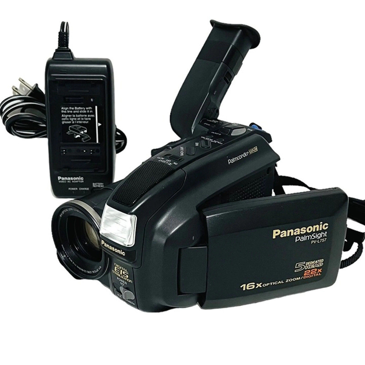 Panasonic Digital Palmcorder VHS-C Camcorder PV-L559
