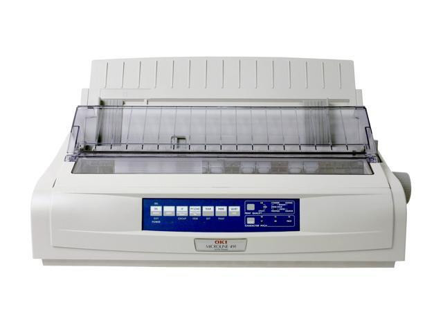 Okidata Microline 491 – High-Speed 24-Pin Dot Matrix Printer for Heavy ...