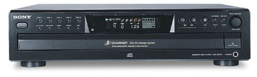 Sony CDP-CE500 5-Disc CD Changer – Multi-Disc CD Player with Jog Dial ...