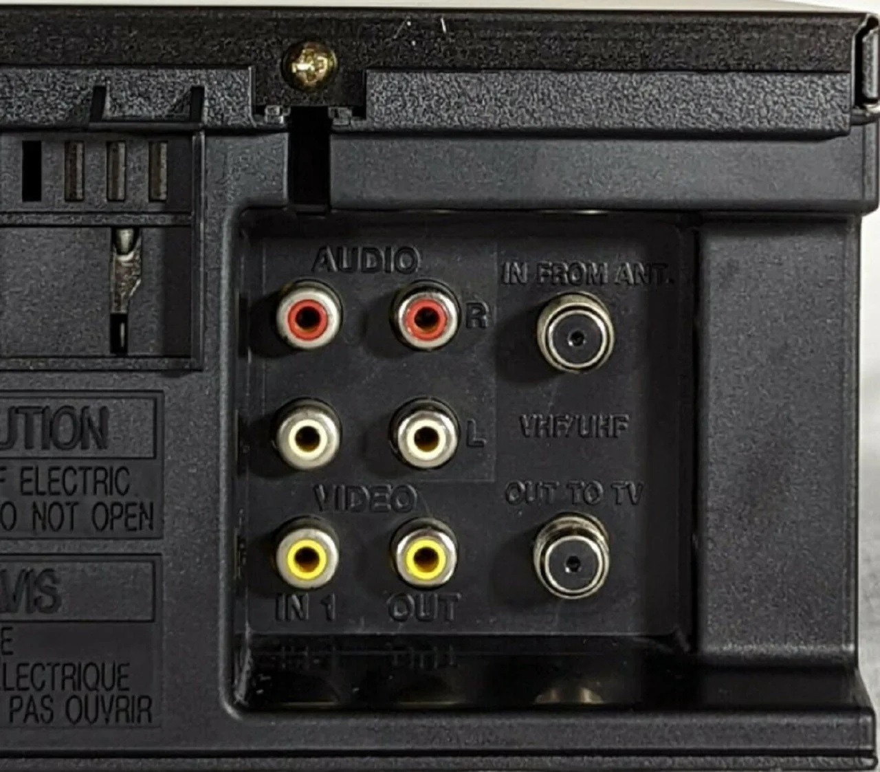 Panasonic PV V4522 4‑head VCR ‑ Black