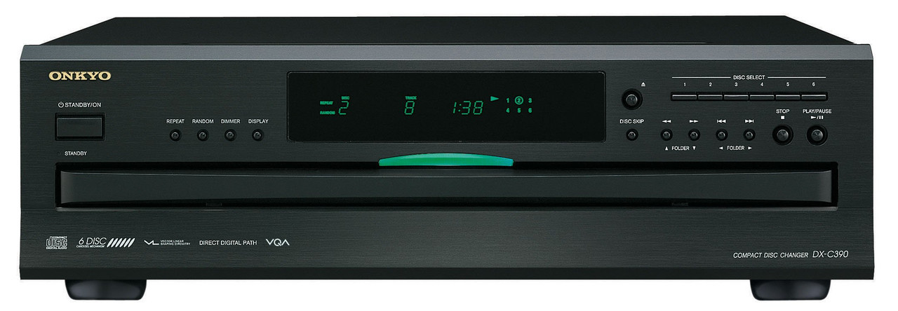 Onkyo DX-C390 6-Disc CD Carousel Changer – Audiophile-Grade Multi-CD ...
