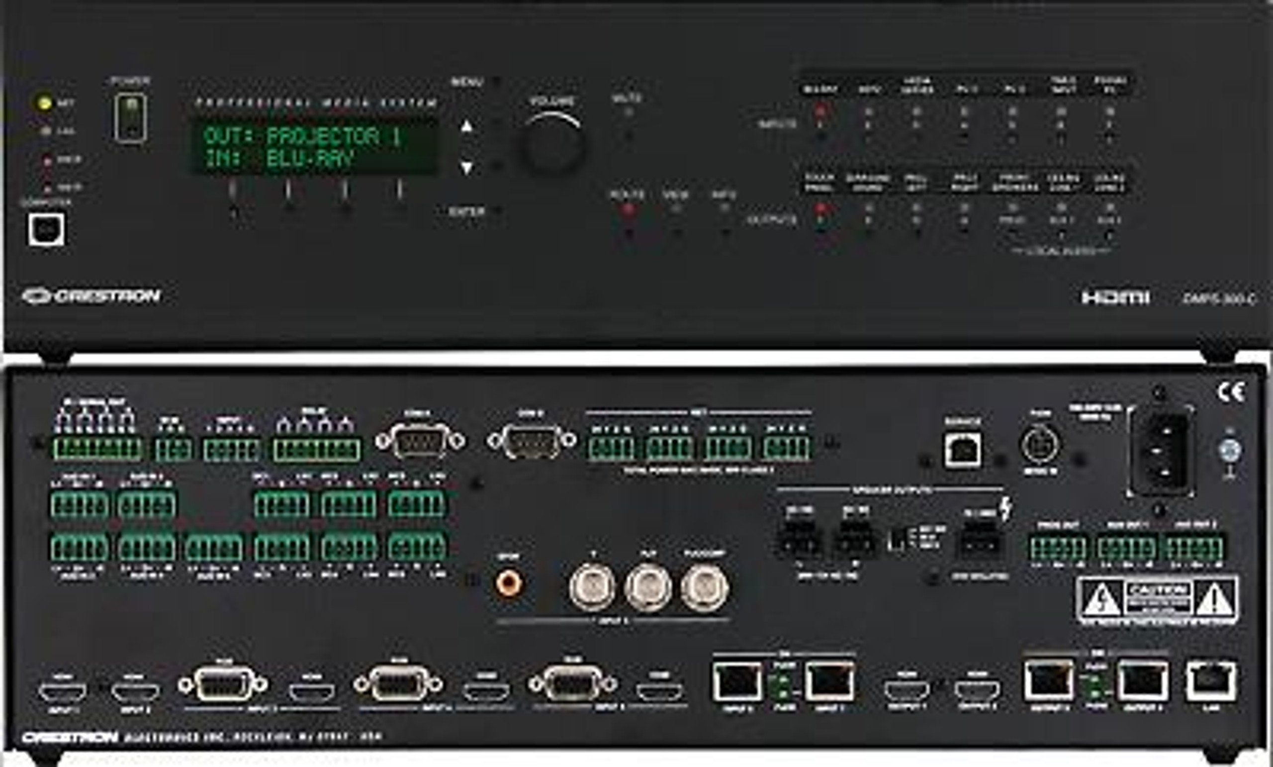 Crestron Dmps‑300‑c Digital Media Presentation System All‑in‑one 7×4