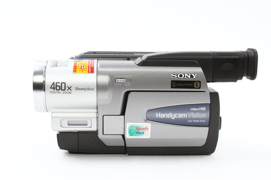 Sony CCD-TRV65 Hi8 Camcorder with 18x Optical Zoom and NightShot Steady ...