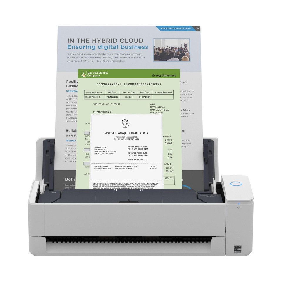 Fujitsu ScanSnap S1500 Sheetfed Scanner – High-Speed Duplex Scanner for ...
