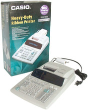 Casio DR-210R Printing Calculator, Black, 4.4" x 8.4" x 15"
