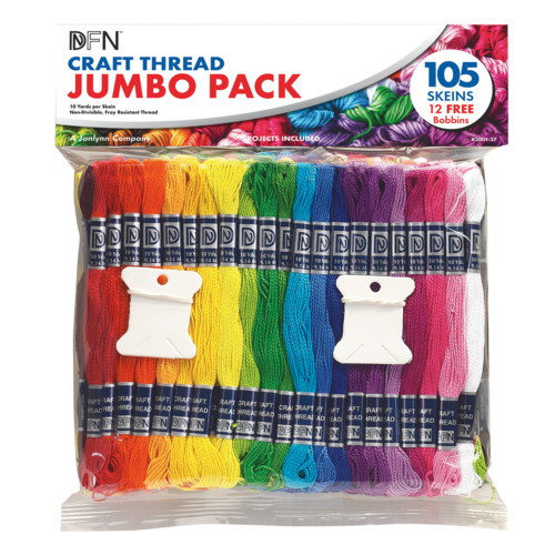 Jumbo pack of 105 Craft Threads | MariesCrossStitch.co.uk