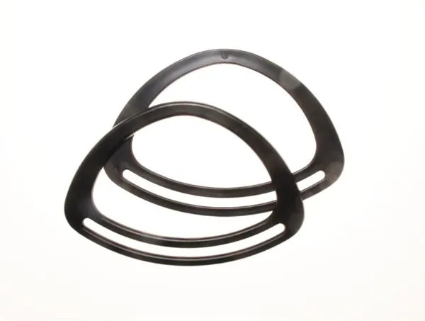 Pair of Graphite Plastic Bag Handles (20cm) by Elbesee ...