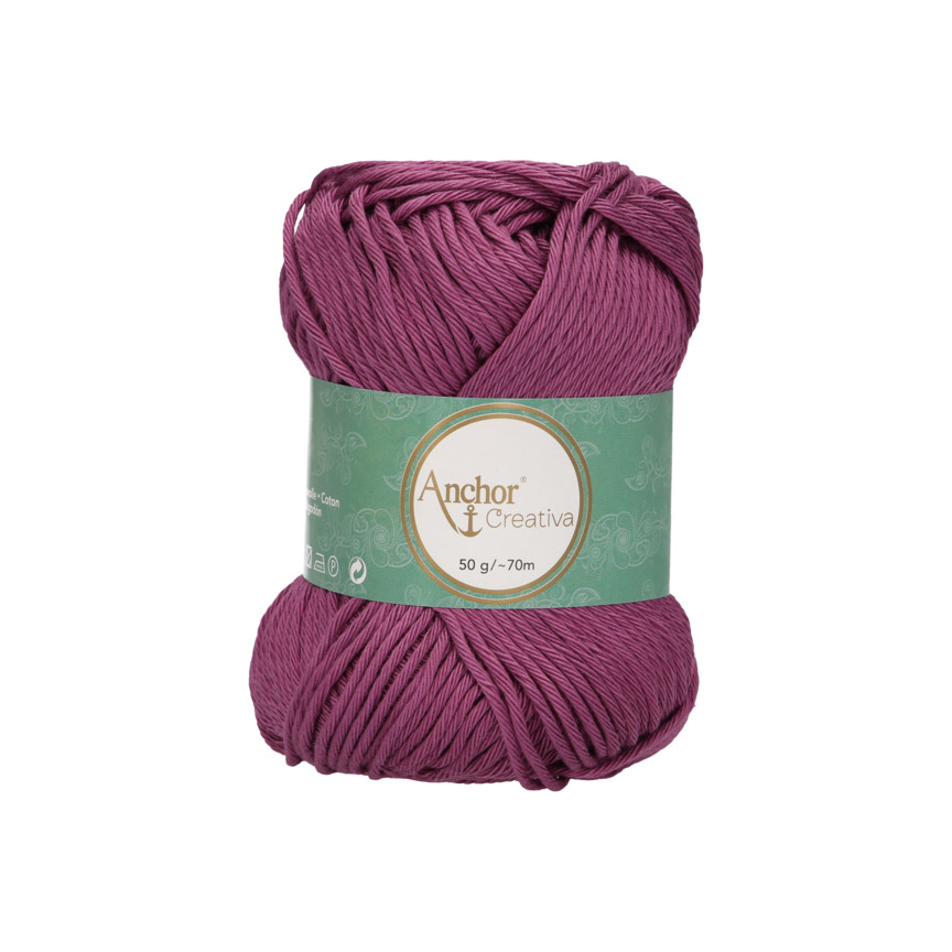 Creativa Fino: 8 Ply: 50g: Ball by Anchor Colour 0240 ...