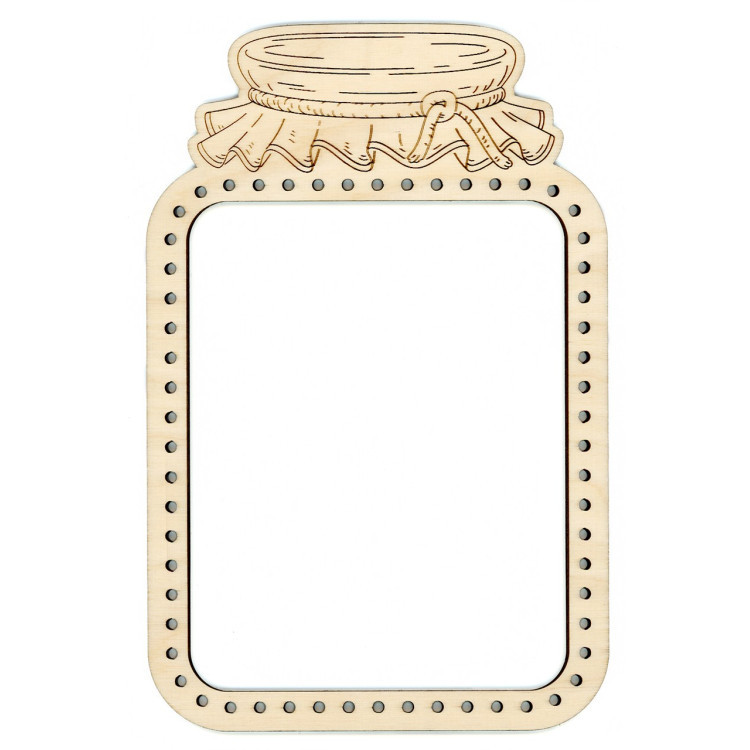 Small Jar Frame for Cross Stitch - MariesCrossStitch.co.uk