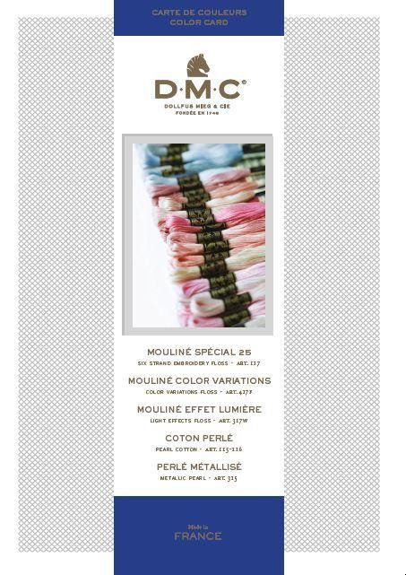 New DMC Shade Colour Card - MariesCrossStitch.co.uk