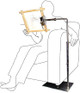Lowery Floor Stand With Side Clamp | MariesCrossStitch.co.uk