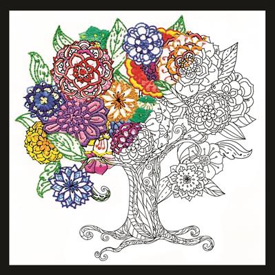 Zenbroidery - Tree Embroidery Kit By Design Works - MariesCrossStitch.co.uk