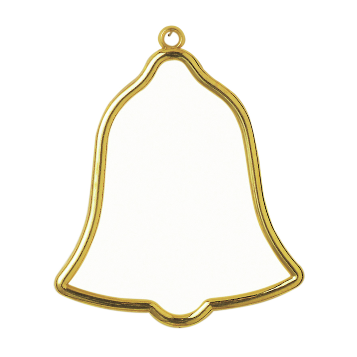 Frame: Plastic: Bell Shaped: 8 x 9cm: Gold By Vervaco ...