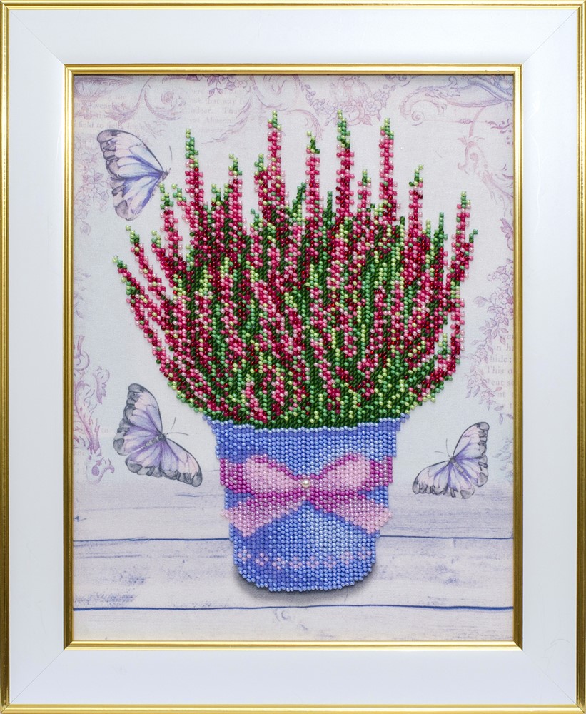 Heather Beaded Embroidery Kit By VDV - MariesCrossStitch.co.uk