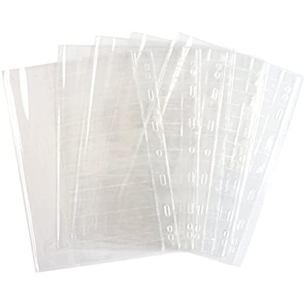 Transparent file inserts | MariesCrossStitch.co.uk