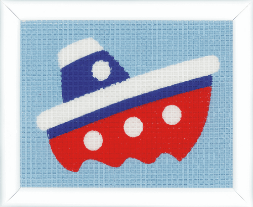 Ship Long Stitch Kit By Vervaco - MariesCrossStitch.co.uk
