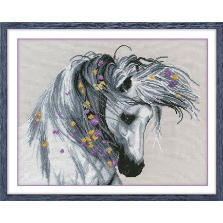 Playful Horse Cross Stitch Kit By Oven - MariesCrossStitch.co.uk