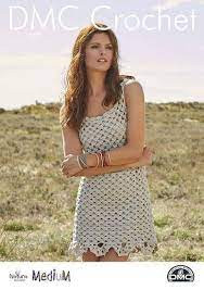 DMC Crochet Pattern: MEDIUM Dress - MariesCrossStitch.co.uk