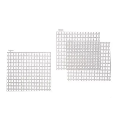 Pack of 10 7 Count Plastic Squares 4" - MariesCrossStitch.co.uk