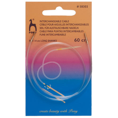 Interchangeable Cable: Universal: 60cm by Pony - MariesCrossStitch.co.uk