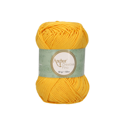 Creativa Fino: 4 Ply: 50g: Ball by Anchor Colour 0208 ...