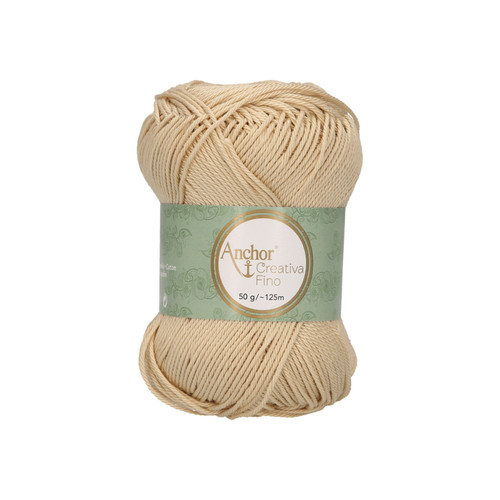 Creativa Fino: 4 Ply: 50g: Ball by Anchor Colour 0404 ...