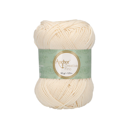 Creativa Fino: 4 Ply: 50g: Ball by Anchor Colour 0926 ...