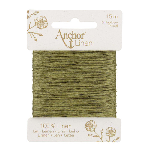 Linen Embroidery Thread 15m Fern - MariesCrossStitch.co.uk