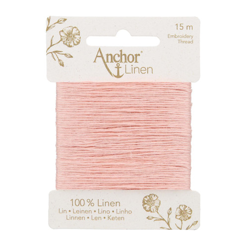 Linen Embroidery Thread 15m peony - MariesCrossStitch.co.uk