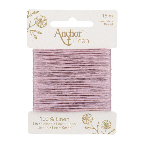 Linen Embroidery Thread 15m Lilac - MariesCrossStitch.co.uk