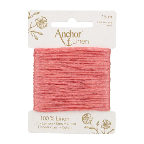 Linen Embroidery Thread 15m Rose - MariesCrossStitch.co.uk