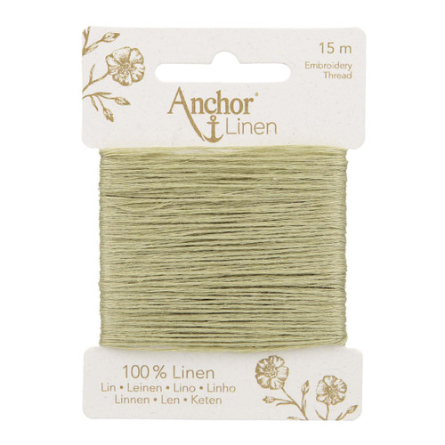 Linen Embroidery Thread 15m Pistachio - MariesCrossStitch.co.uk