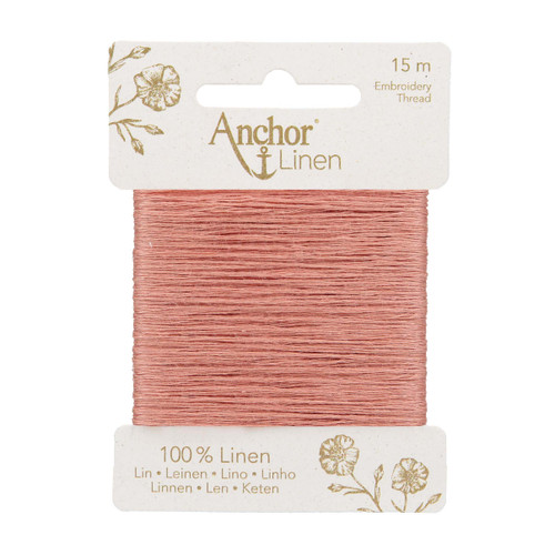 Linen Embroidery Thread 15m Blush - MariesCrossStitch.co.uk