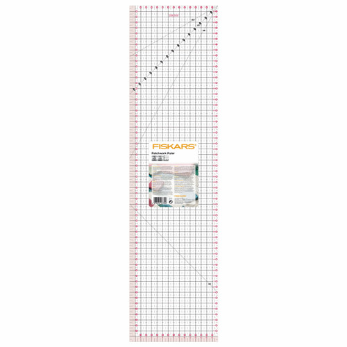 Ruler: Acrylic: 15 x 60cm - MariesCrossStitch.co.uk