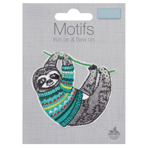Sequin Sloth Mofit by Trimits - MariesCrossStitch.co.uk