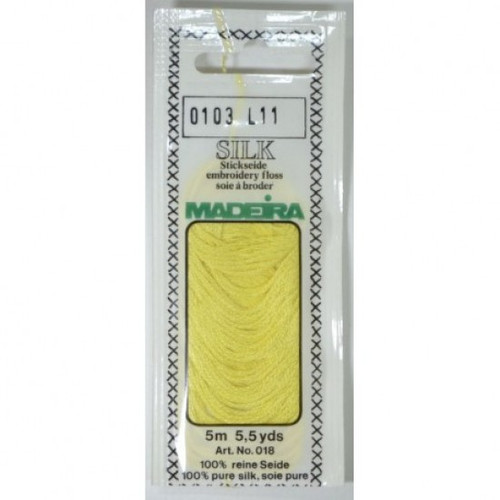 Madeira Silk Embroidery Thread 5M: 0103 - MariesCrossStitch.co.uk