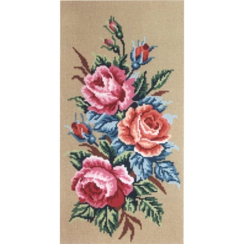 Exotic Roses Tapestry Canvas only by Gobelin - MariesCrossStitch.co.uk
