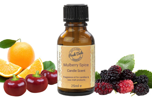 Candle Scent MULBERRY SPICE 25ml - MariesCrossStitch.co.uk