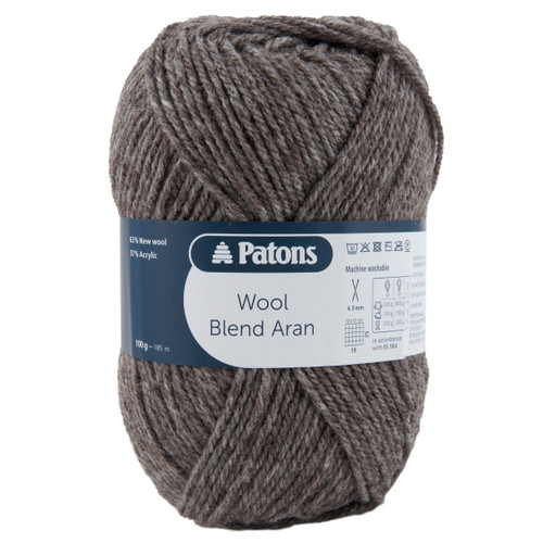Wool Blend: Aran: 1 x 100g: Taupe - MariesCrossStitch.co.uk