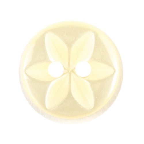 1 Button Lemon 11mm ABC Buttons - MariesCrossStitch.co.uk