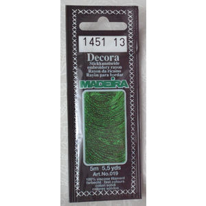 Madeira Decora No. 6 Embroidery Thread 5m: 1451 - MariesCrossStitch.co.uk
