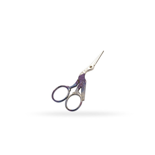 Purple Multi-Coloured Stork Embroidery Scissors by Premax ...