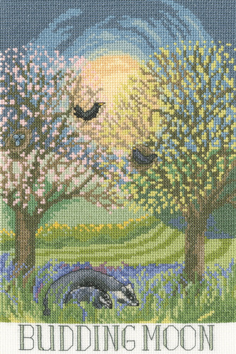 Budding Moon Counted Cross Stitch kit by Bothy Threads ...