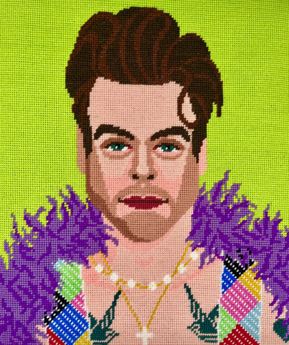 Harry Styles Tapestry Kit by Appletons - MariesCrossStitch.co.uk