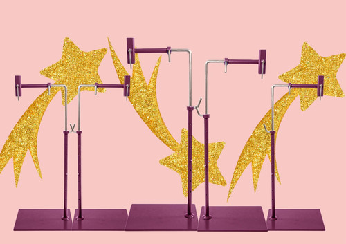 Berry Coloured Lowery Stand By lowery - MariesCrossStitch.co.uk