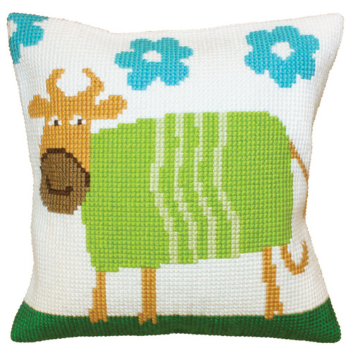 Cheerful Cow Chunky Cross Stitch Kit by Collection D'art ...