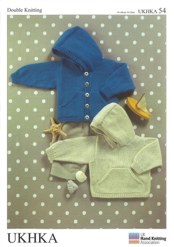 Pattern: Double Knitting: Sweater and Jacket with Hood and Pockets ...