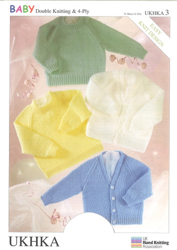Pattern: Double Knitting: Sweater and Cardigan - 4 Designs ...